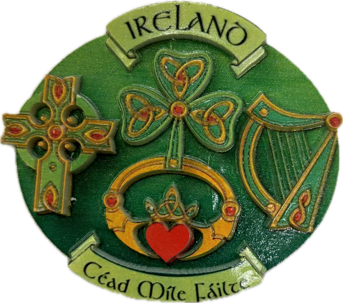 Irish Collage Fridge Magnet – Taste Of Britain