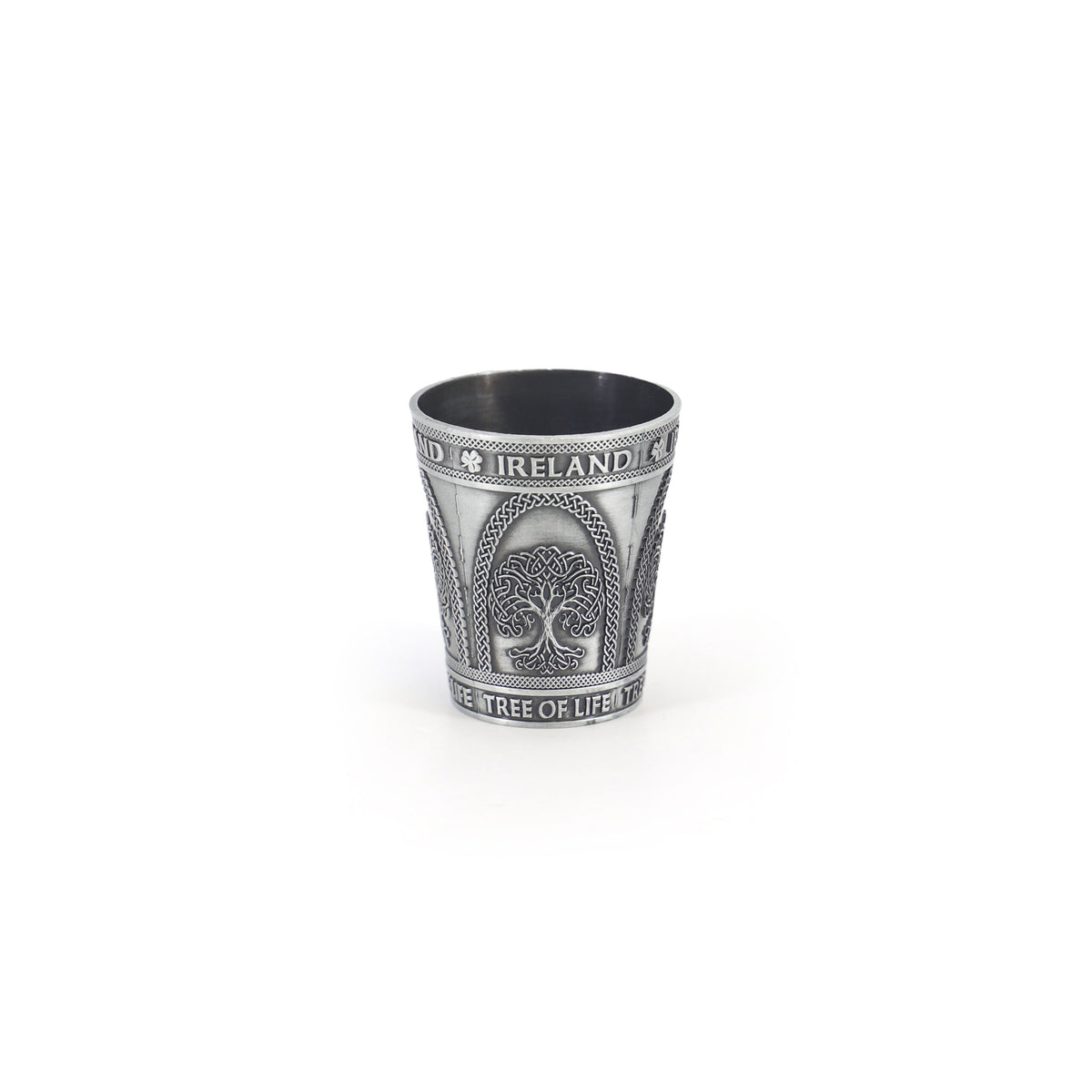 Metal Shot Glass "TREE OF LIFE" – SILVER – Taste Of Britain