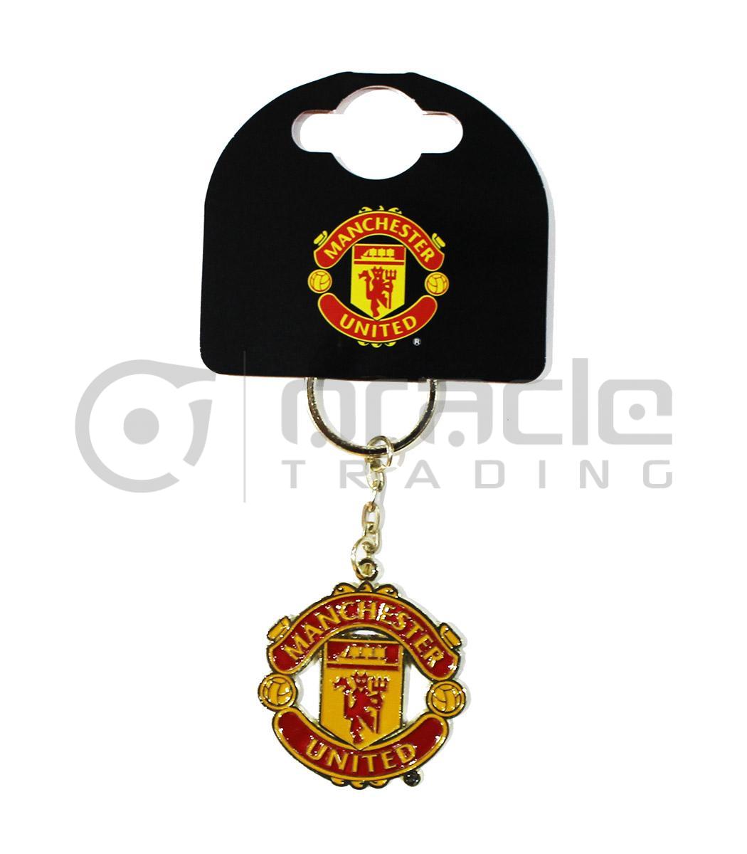 Manchester Utd Crest Key Chain – Taste Of Britain