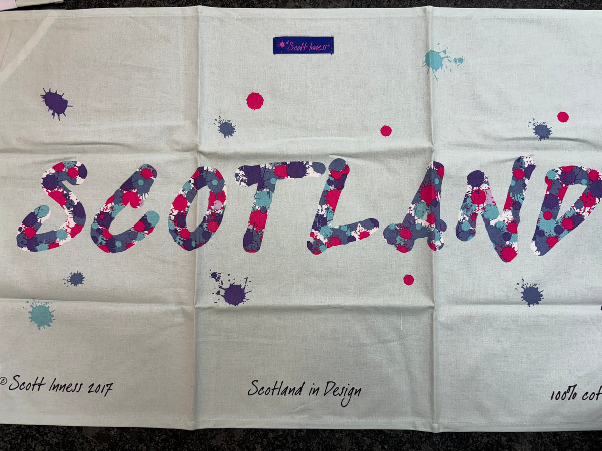 Scotland Tea Towel – Taste Of Britain