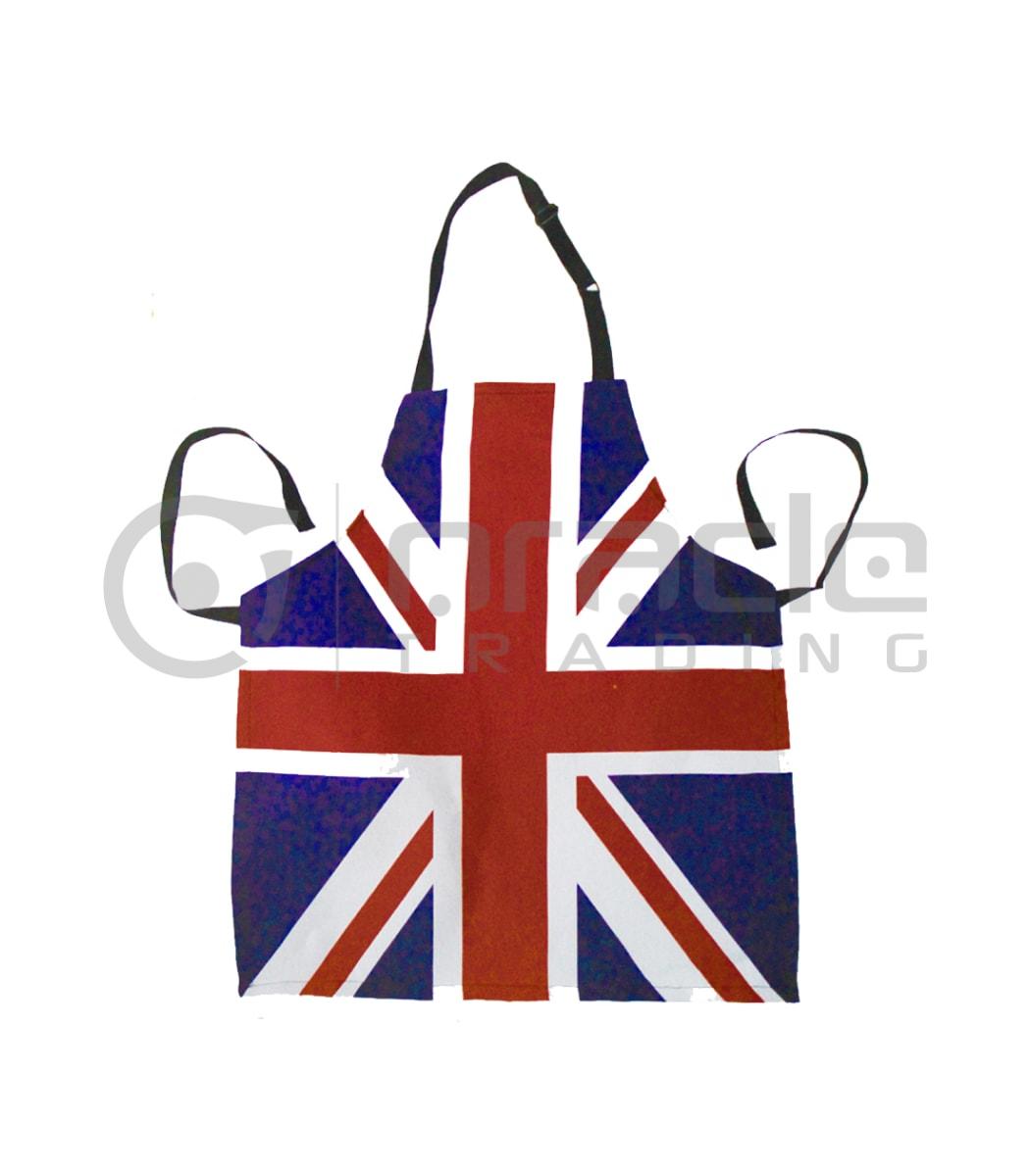Union Jack Apron 22x25 aprox Canvas – Taste Of Britain