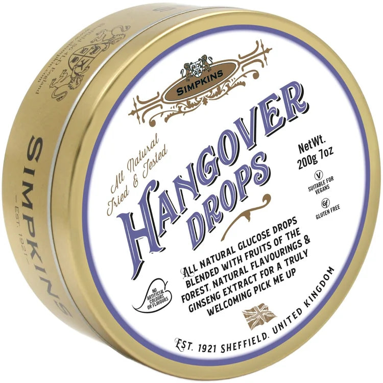 Simpkins Hangover Drops 200g Tin – Taste Of Britain
