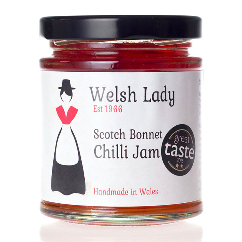 Welsh Lady Scotch Bonnet Chilli Jam 227g – Taste Of Britain