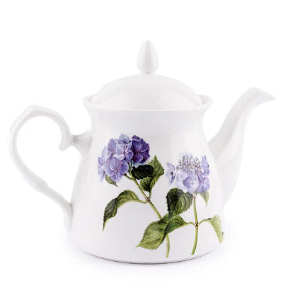 Ashdene Blue Hydrangea Teapot – Taste Of Britain