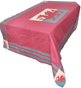Welsh Dragon Tablecloth – Taste Of Britain