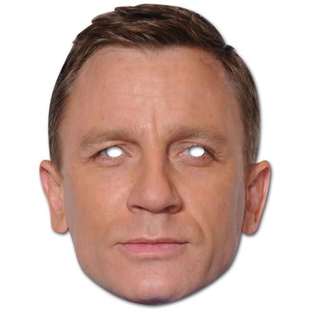 Daniel Craig 007 Mask – Taste Of Britain