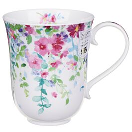 Dunoon Braemar Pink & Blue Trailing Flowers Mug – Taste Of Britain