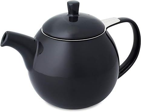 For Life 24oz Teapot with Infuser Black Graphite – Taste Of Britain