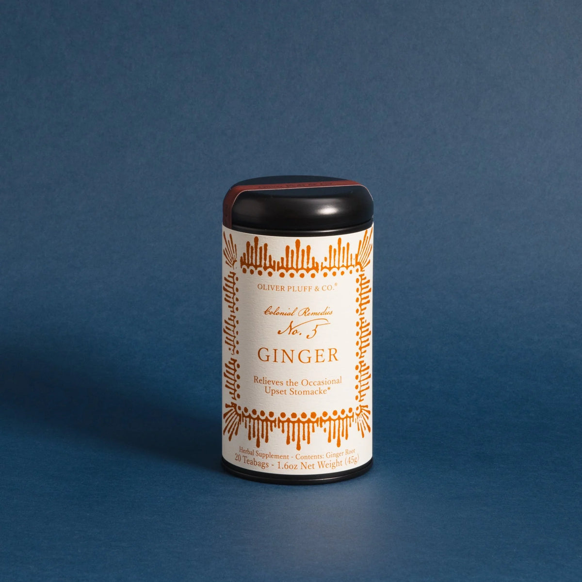 Oliver Pluff No. 5 Ginger Herbal Remedies 20 bags – Taste Of Britain