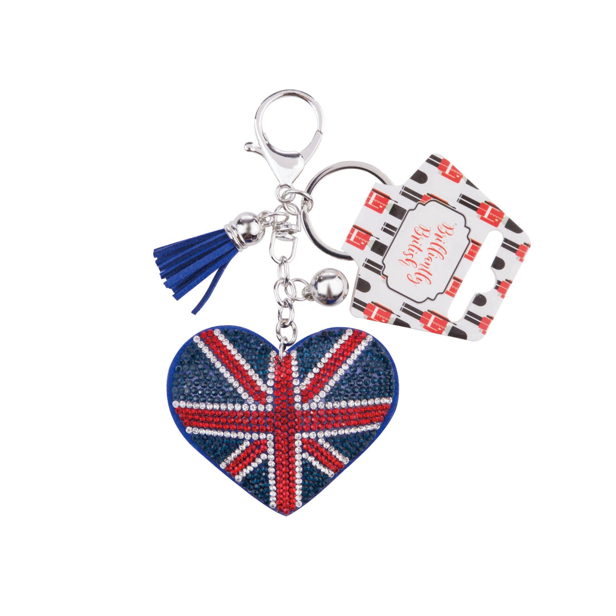 UJ heart Keyring - Diamond – Taste Of Britain