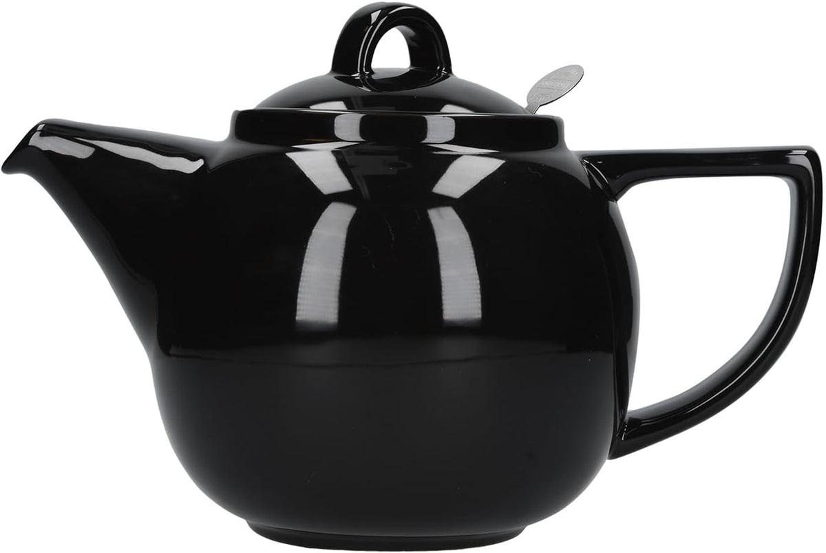 London Pottery 4 cup Geo Filter Teapot Black – Taste Of Britain