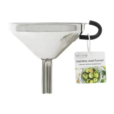 Funnel Stainless Steel with Silicone grip – Taste Of Britain