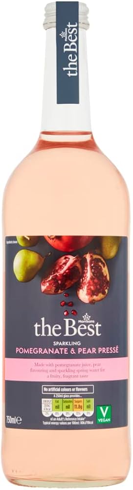 Morrisons Best Pomegranate & Pear Presse 750ml – Taste Of Britain