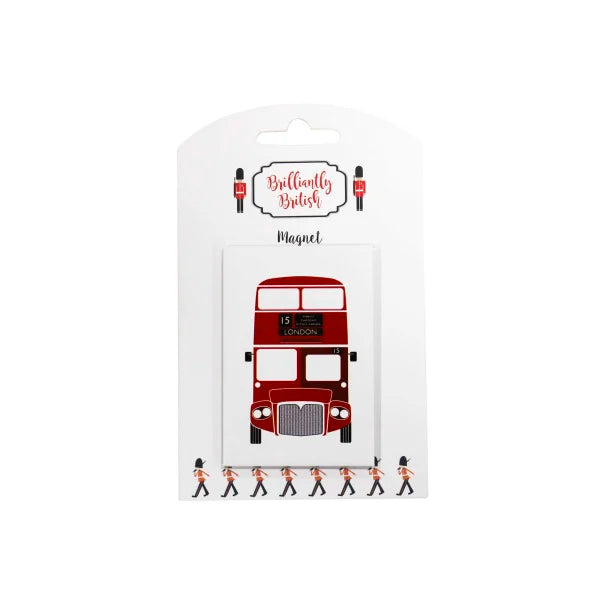 London Double decker red Bus Magnet – Taste Of Britain