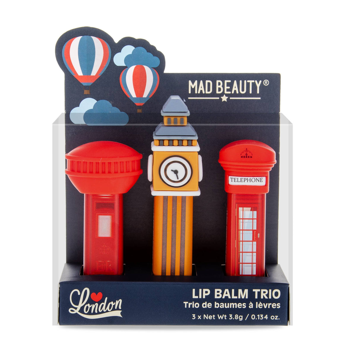 London Lip Balms Box – Taste Of Britain