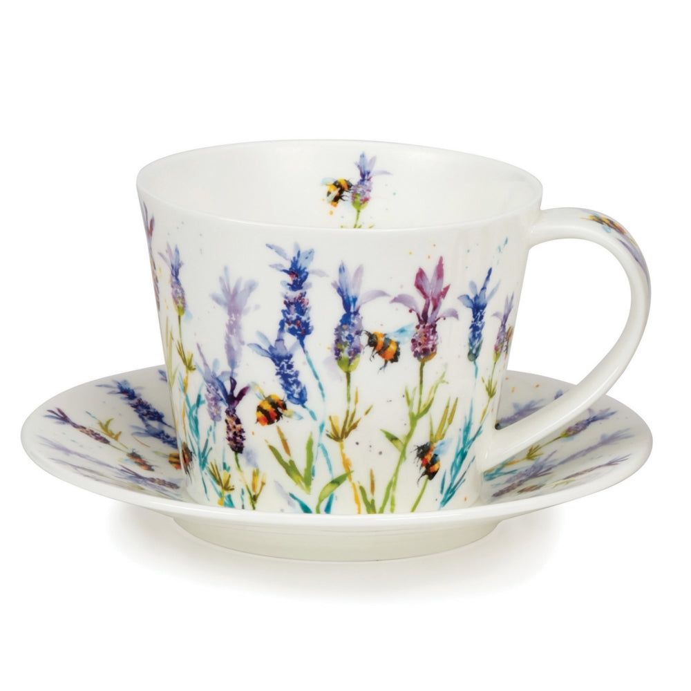 Dunoon Islay Shape Busy Bees Cup & Saucer set 12oz – Taste Of Britain