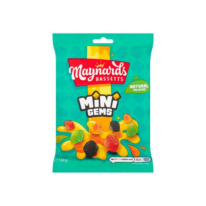 Maynards Mini Gems 130g – Taste Of Britain