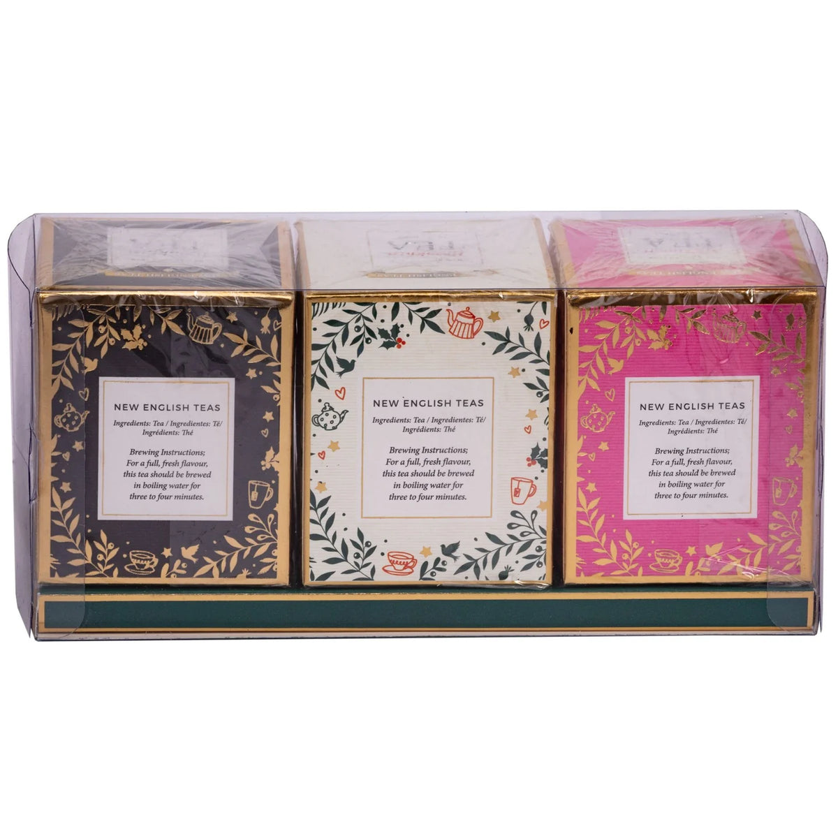 New English Teas Winter Teas 3 Carton Gift Pack – Taste Of Britain