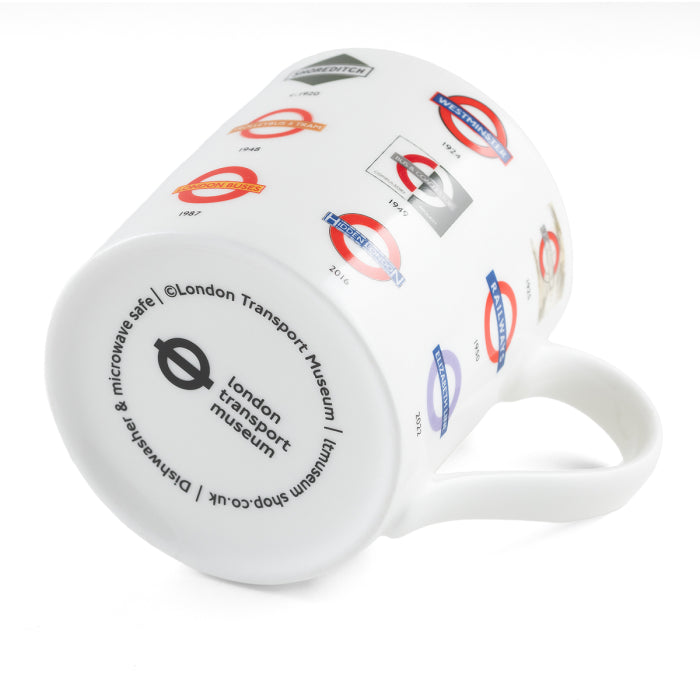 London Transport - History of the Roundel Mug – Taste Of Britain
