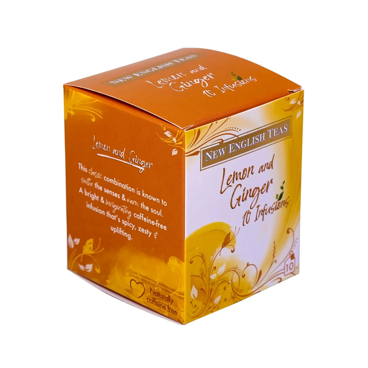 New English Teas Lemon & Ginger Tea 10 Bags – Taste Of Britain