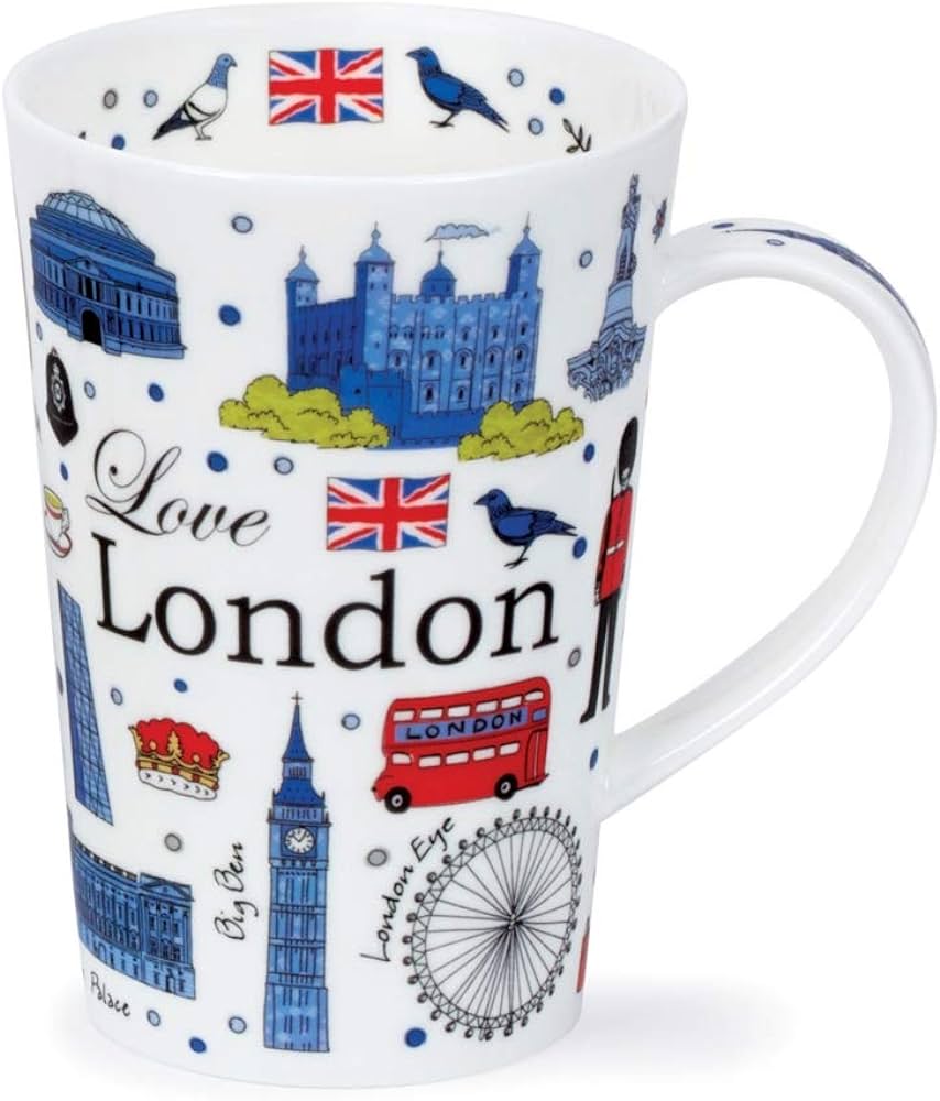Dunoon Love London Bone China Mug - Shetland – Taste Of Britain