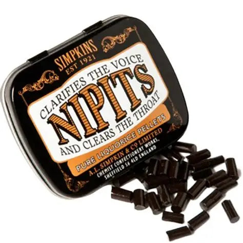 Simpkins Nipits Liquorice Pellets 12g – Taste Of Britain