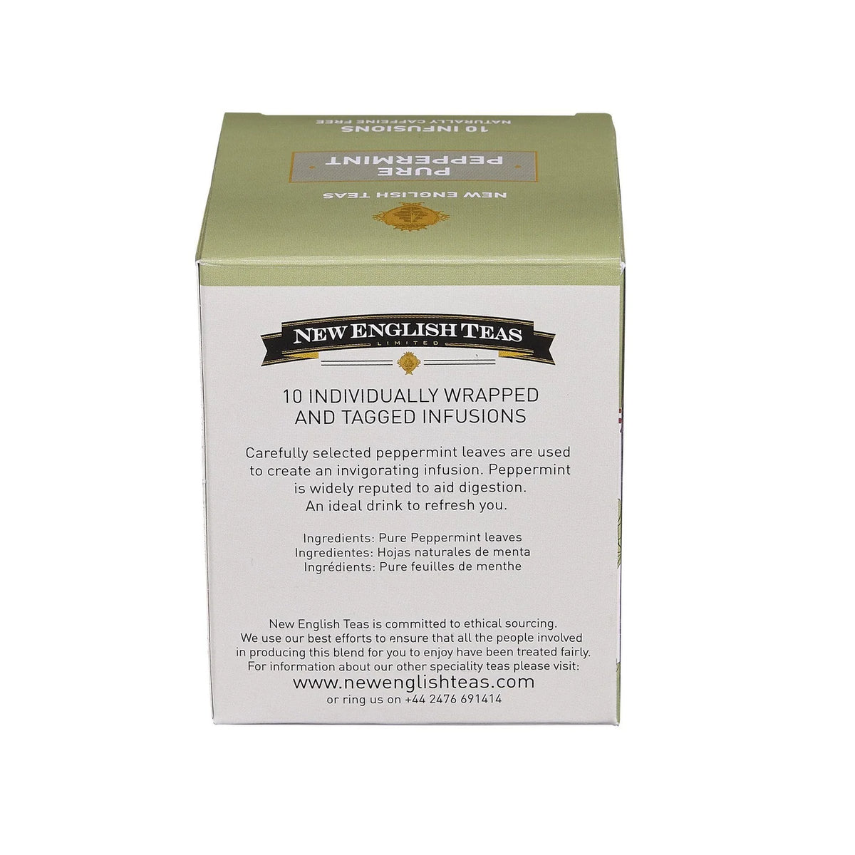 New English Teas Pure Peppermint Tea 10 bags – Taste Of Britain