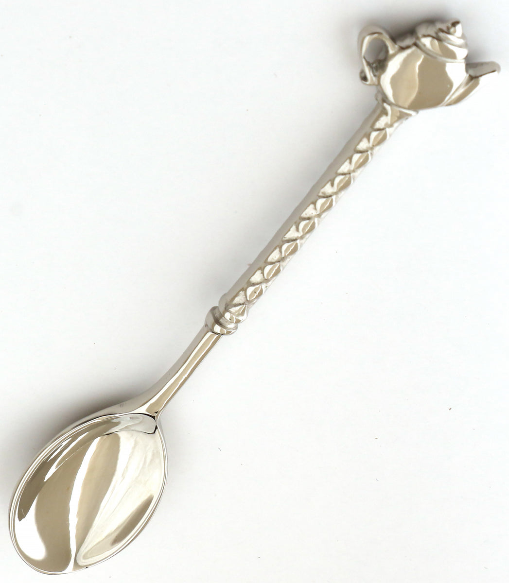 Woven Magic Nickel Polished Teaspoon – Taste Of Britain