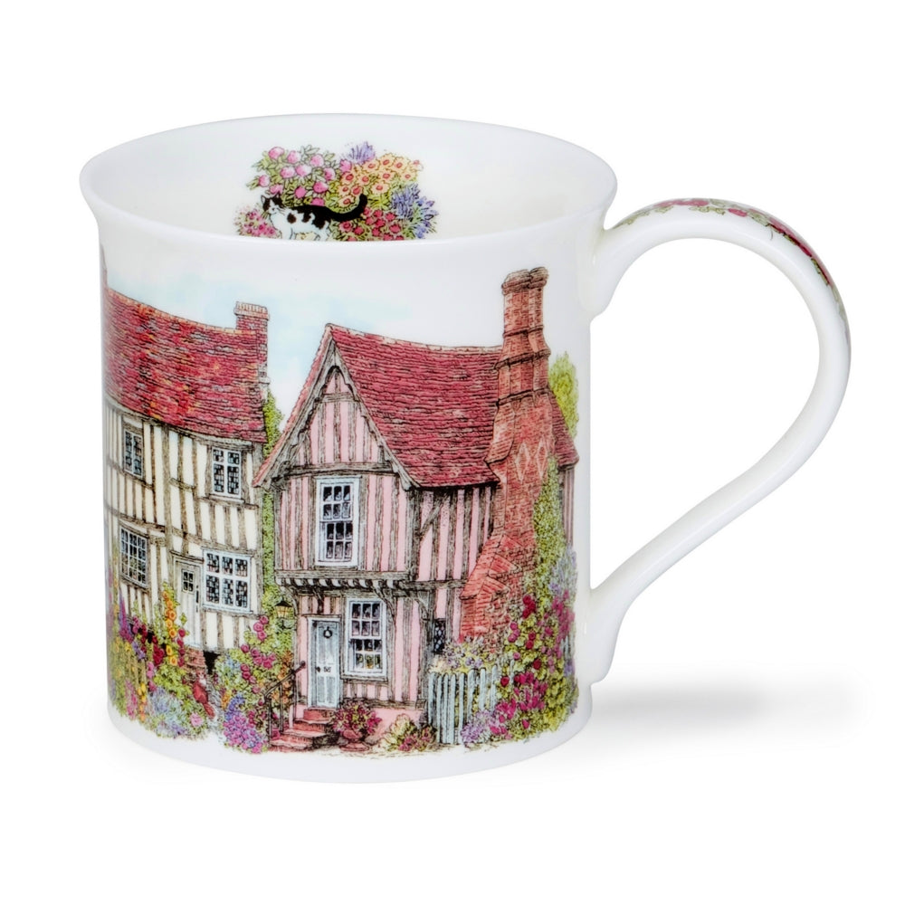 Dunoon Bute Shape Country Cottage Timber Mug 11oz – Taste Of Britain