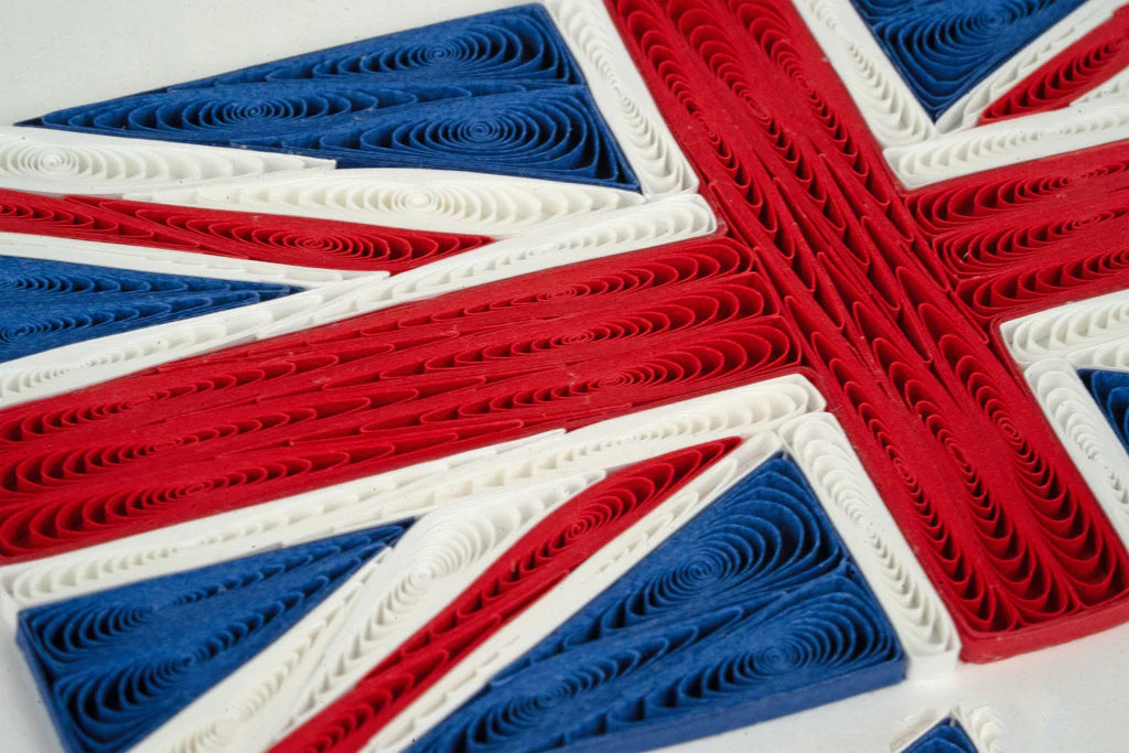 Quilled Union Jack Card – Taste Of Britain