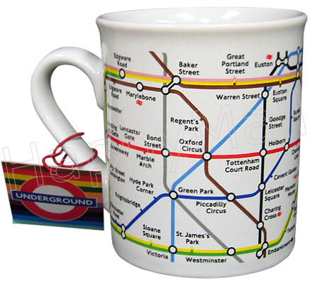London Underground Map Mug – Taste Of Britain