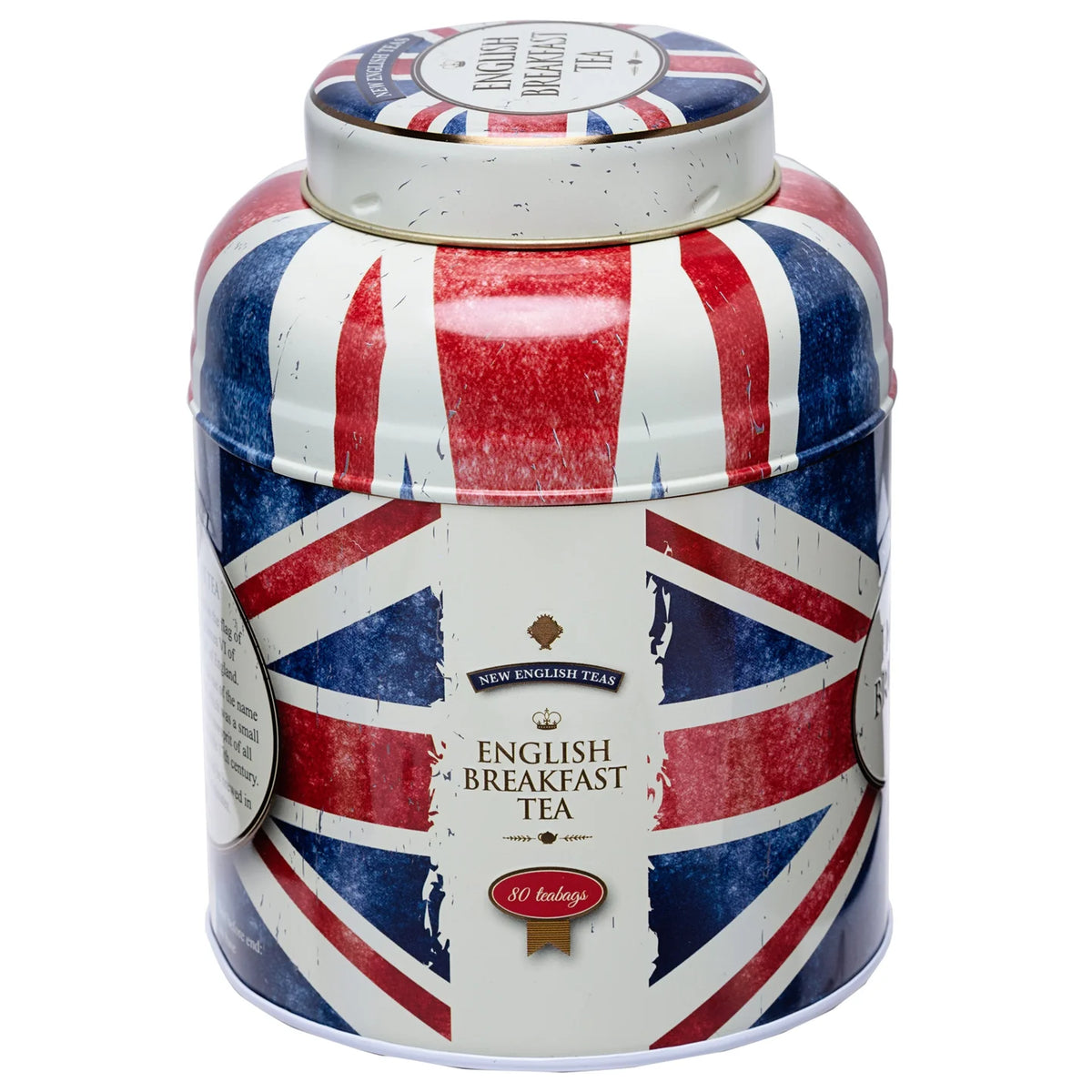 New English Teas Retro Union Jack Tea Caddy 80 teabags – Taste Of Britain