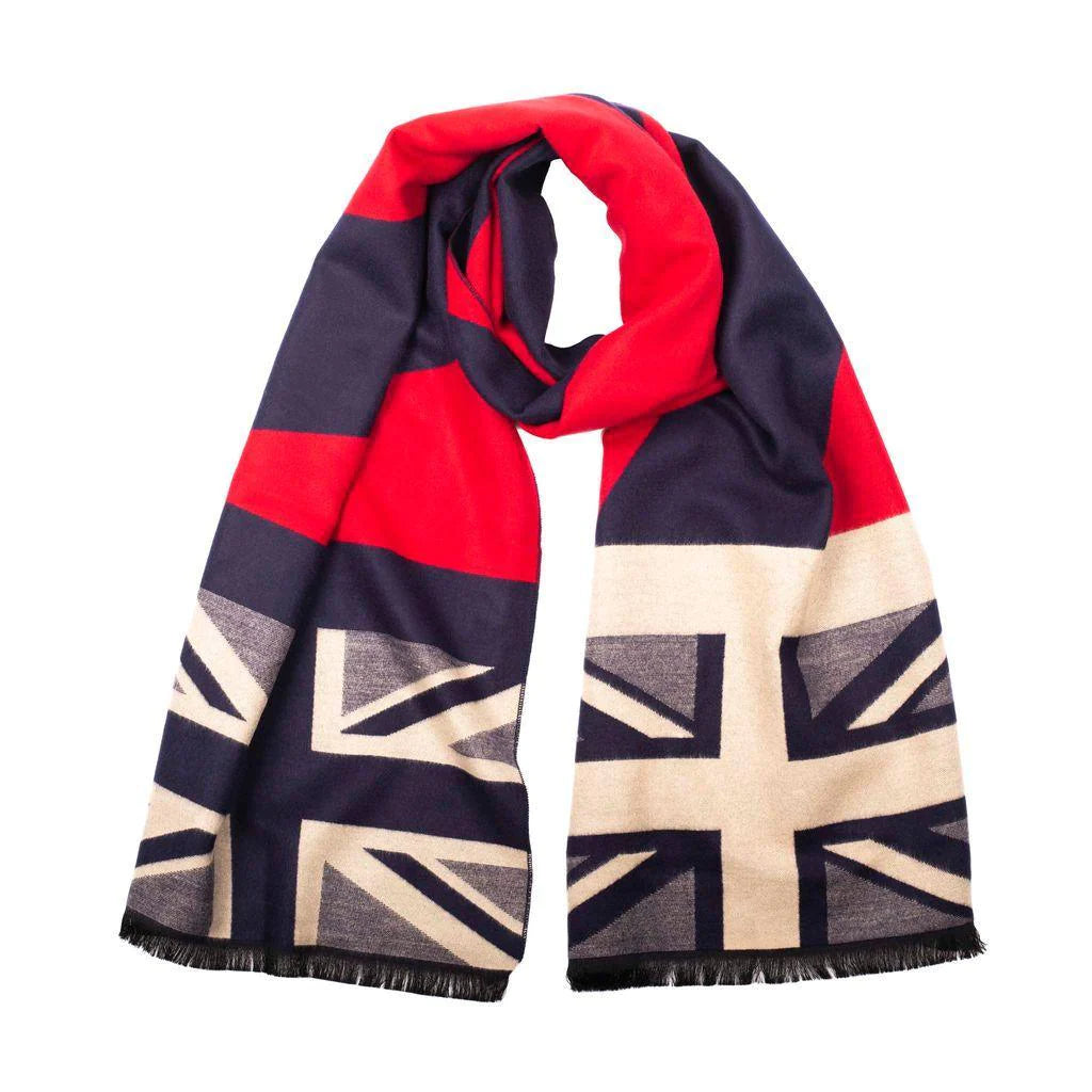 Heritage Traditions Large Union Jack Scarf – Taste Of Britain