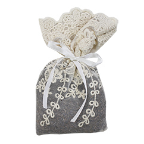 Voile Lace Lavender Sachet – Taste Of Britain