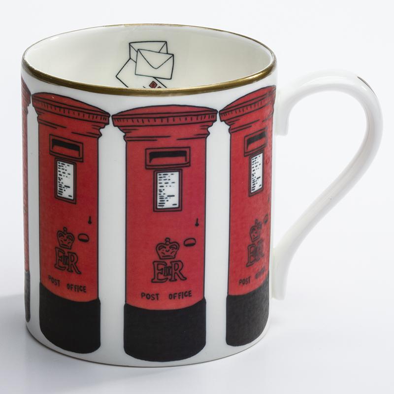 Halcyon Days London Post Box Mug – Taste Of Britain