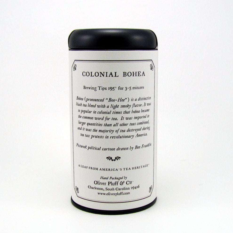Oliver Puff Colonial Bohea Tea 3oz – Taste Of Britain