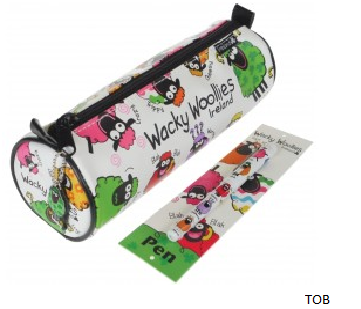 Wacky Woolies / Wooley Jumpers Pencil Case with Pen – Taste Of Britain