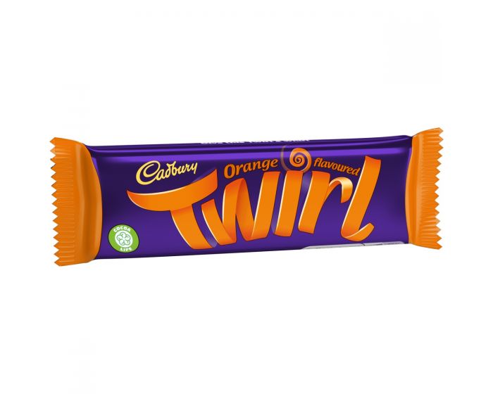 Cadbury Orange Twirl 43g – Taste Of Britain Cadbury Orange Twirl 43g – Taste Of Britain