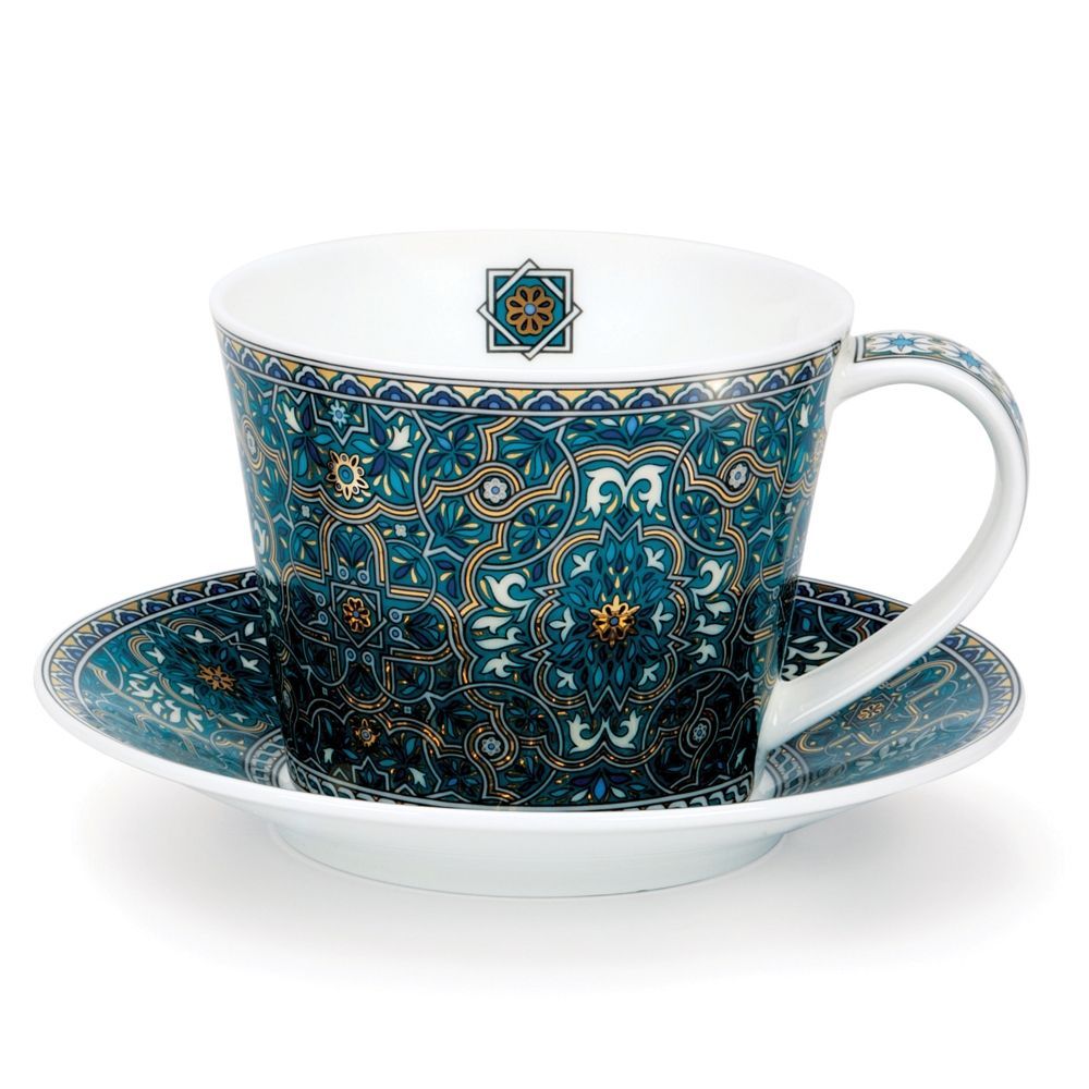 Dunoon Islay Dubai Teacup & Saucer 12oz – Taste Of Britain