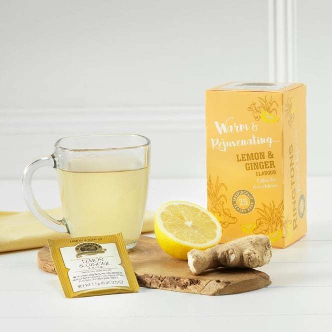 Ringtons Tea Herbal Infusions "Lemon & Ginger" Flavour 25 bags – Taste ...